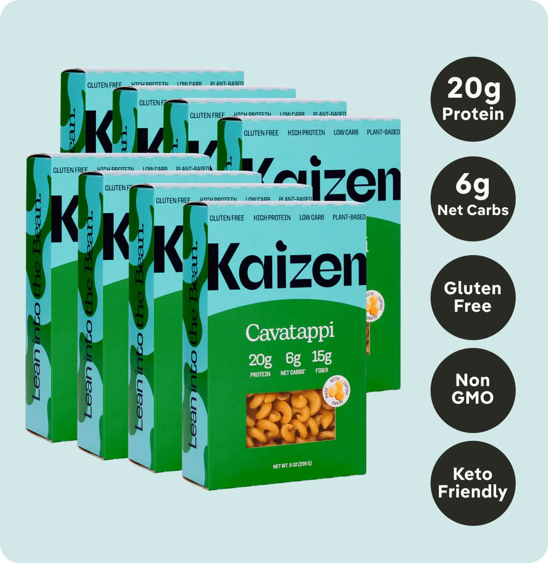 Low Carb Cavatappi Pasta | Kaizen Food Company
