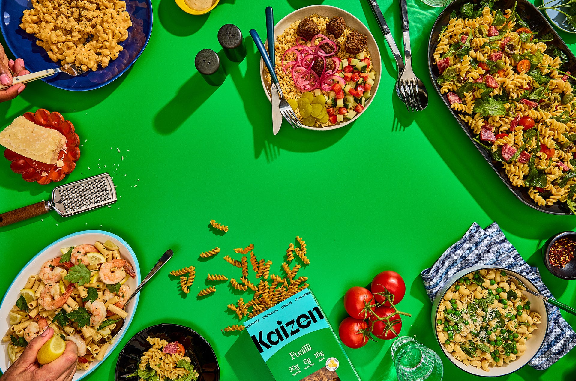 Low Carb High Protein Pasta | Kaizen Food Company