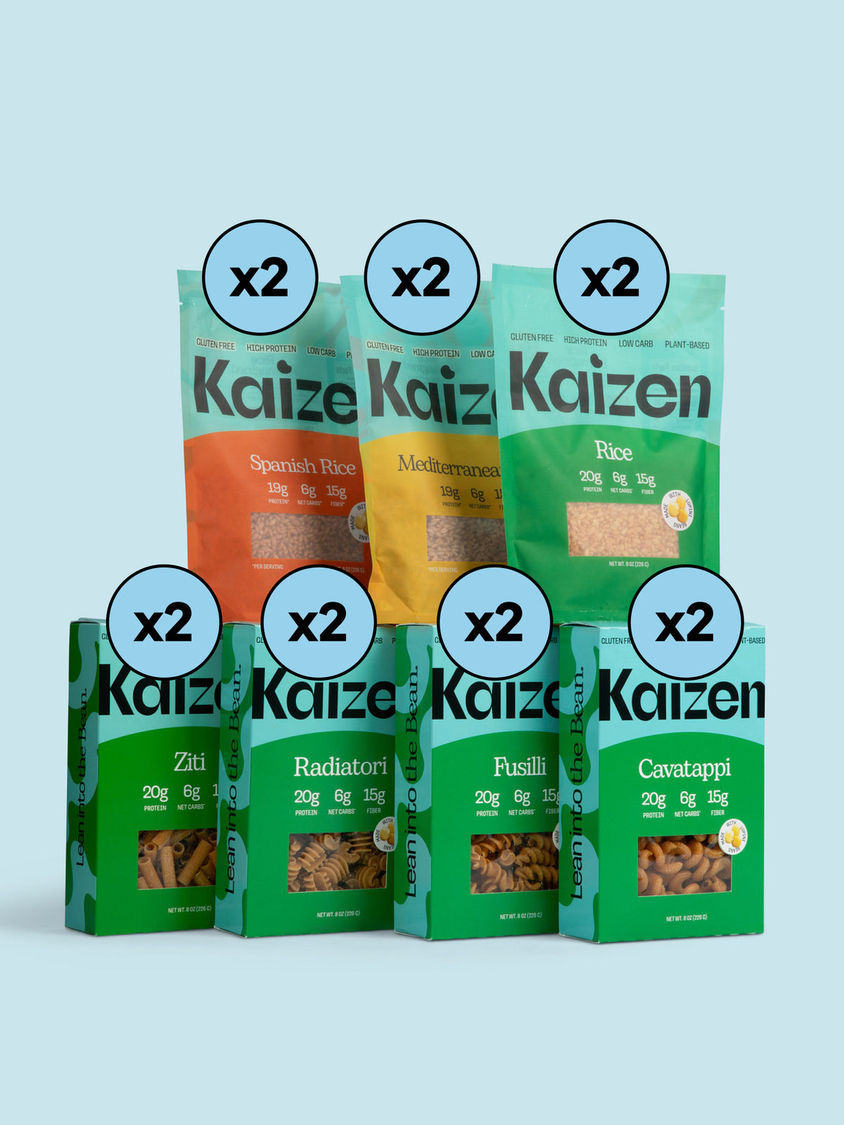 Low-Carb Pasta, Rice, and Flour | Kaizen Food Company