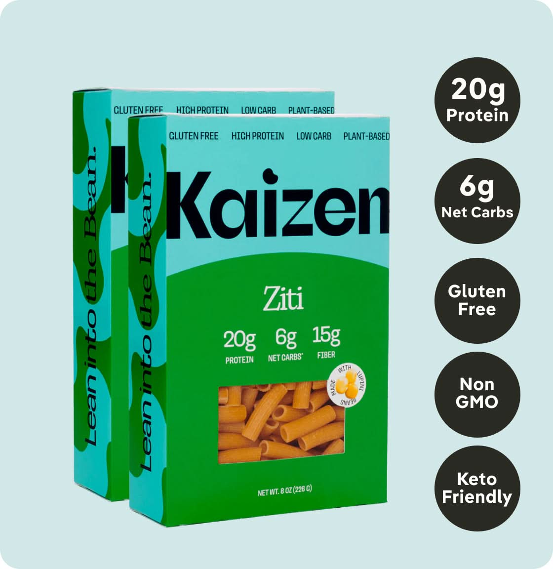 Low Carb Ziti Pasta | Kaizen Food Company